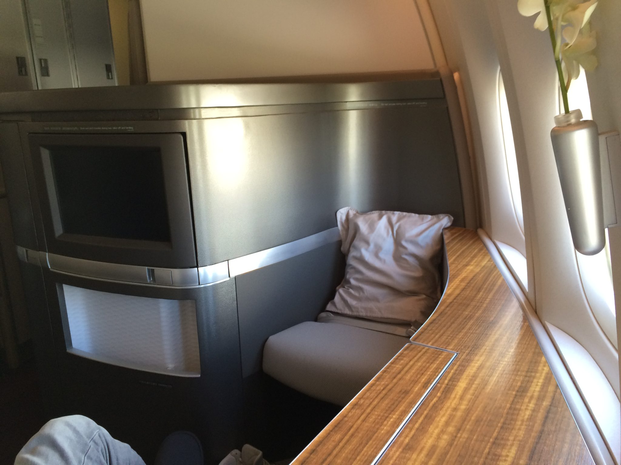 Reporte de Vuelo: Primera Clase de Cathay Pacific 777-300, Frankfurt ...