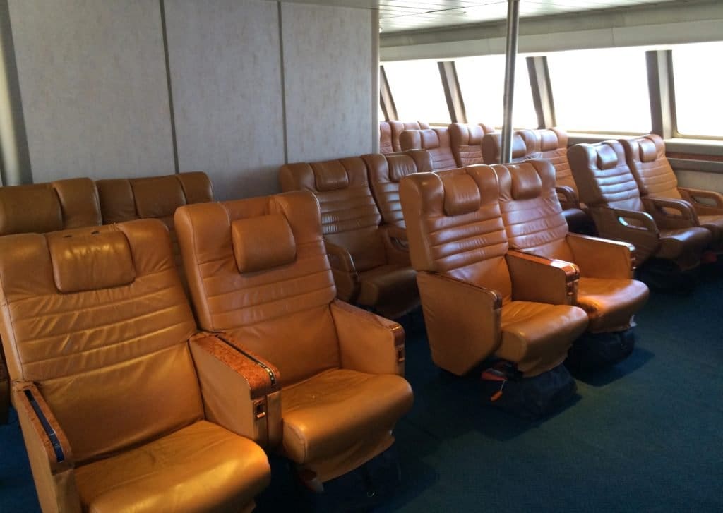 Reporte de Ferry: Buquebus (Seacat) Business Class, Buenos Aires ...