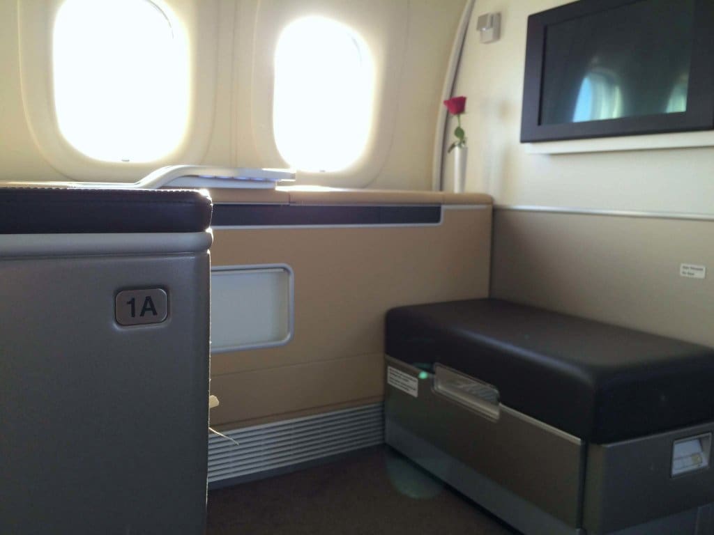 Reporte de Vuelo: Lufthansa Boeing 747-8 First Class, Buenos Aires ...