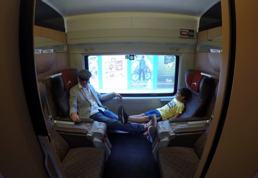 Como Son Las Cabinas de Italo Treno, el Tren de Alta Velocidad Italiano