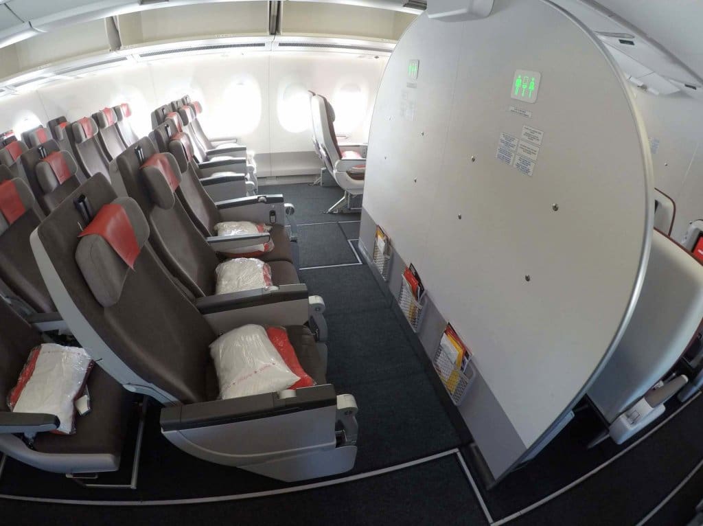 Volando el Nuevo Airbus 350 de Iberia Madrid - New York
