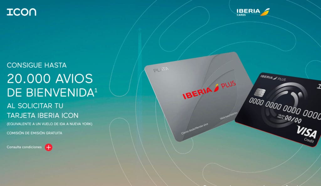 Solicita la Tarjeta Visa Iberia Icon y Obtén 20.000 Avios de Bienvenida