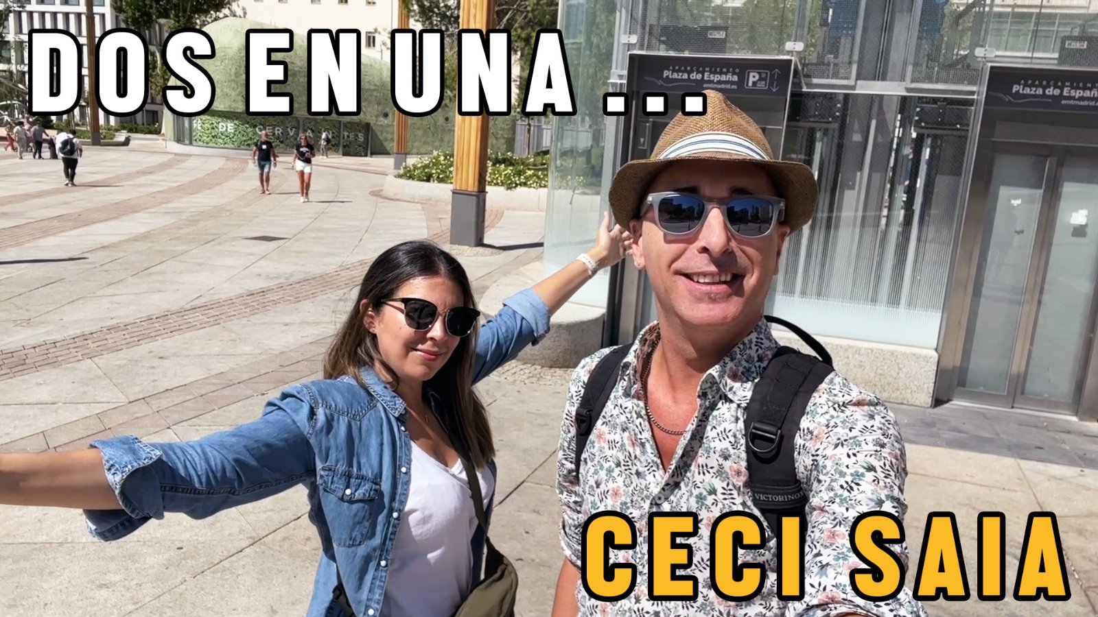 DOS EN UNA: Paseando por Madrid con mi Querida Ceci Saia