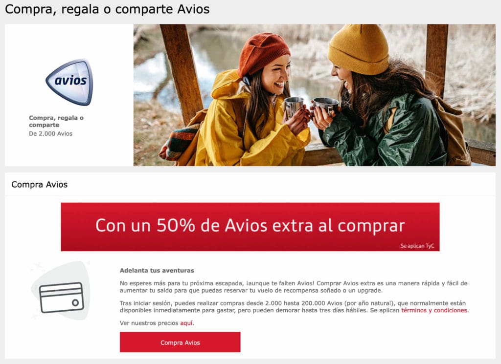 Avios Iberia Plus: 50% de Bonus al Comprar o Regalar - Ultima Llamada