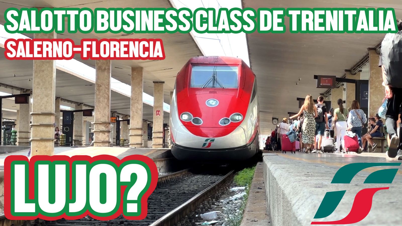 Reseña: Polémico Salotto Business Class de Trenitalia entre Salerno y ...